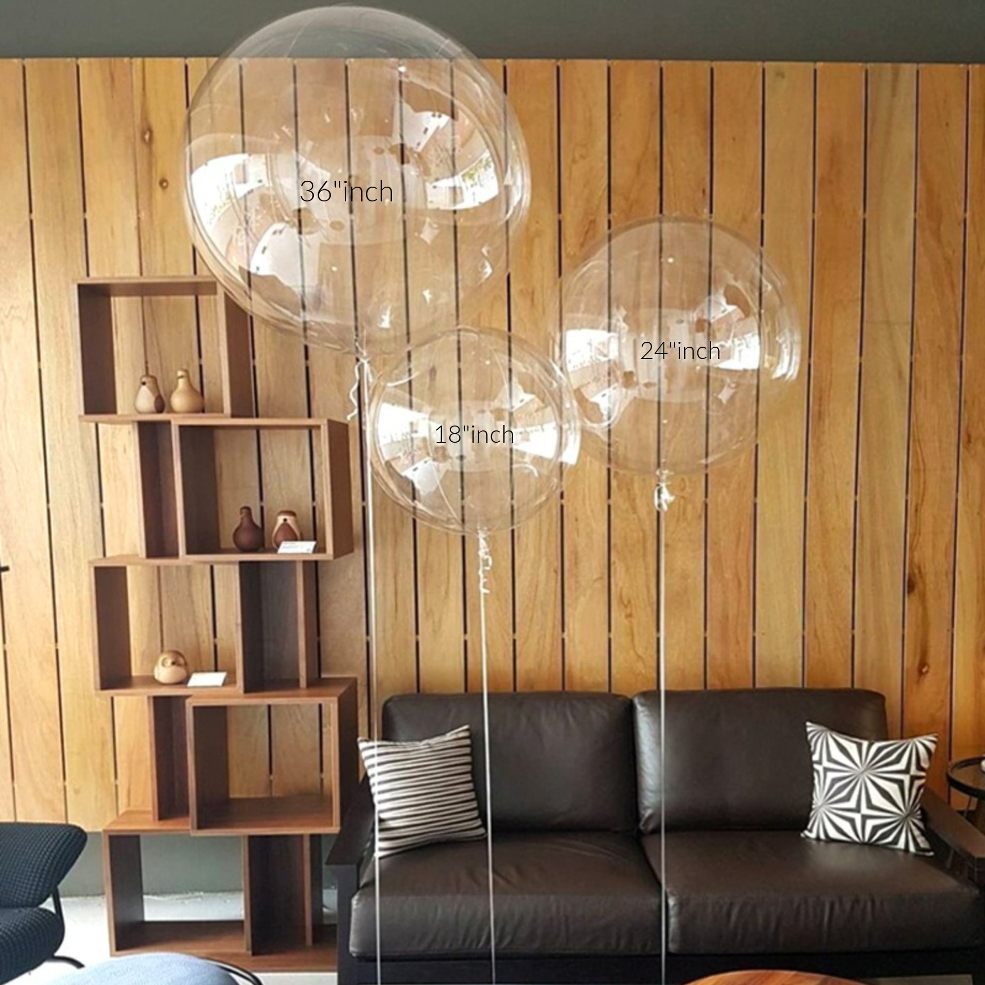 Bubble Clear Transparent Bobo Balloon 18/24/36 Inch Small to Huge ...