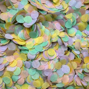 Biodegradable Confetti Pastel Mix Wedding Throw Confetti Party Decor - Etsy