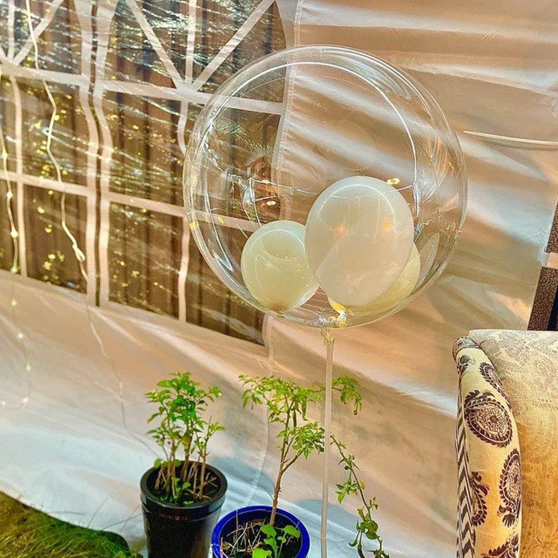 Bubble Clear Transparent Bobo Balloon 18/24/36 Inch Small to - Etsy