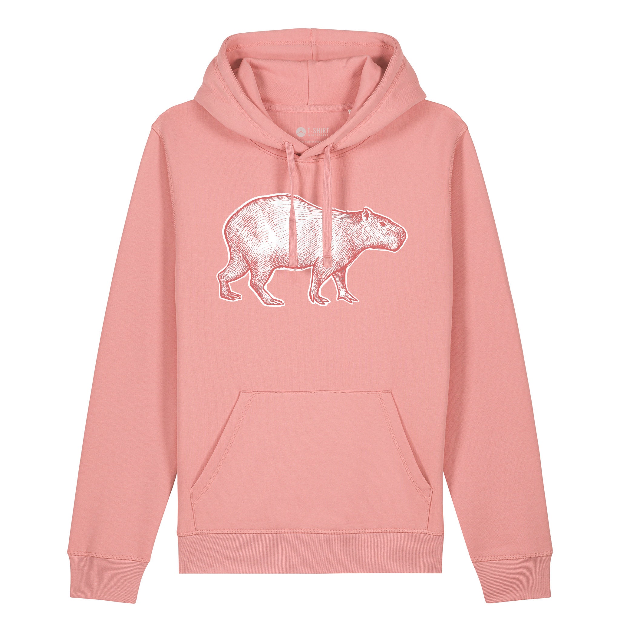 Capybara Hoodie, Organic Cotton Capybara Sweater, Funny Gift Idea for ...