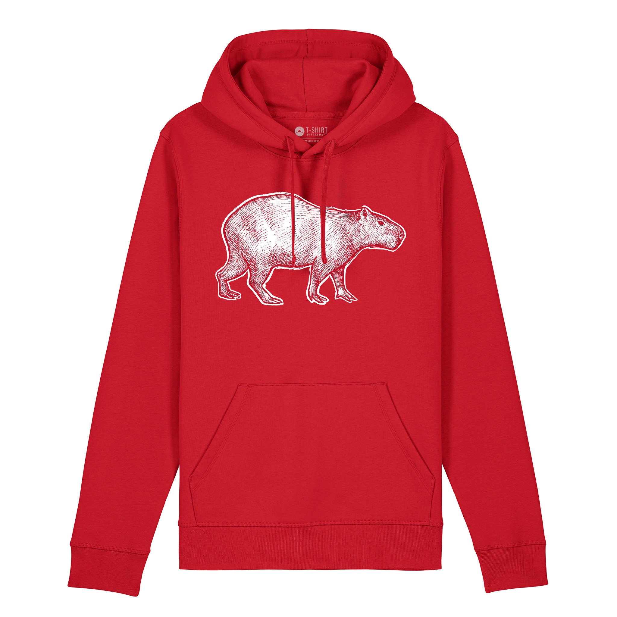 Capybara Hoodie, Organic Cotton Capybara Sweater, Funny Gift Idea for ...