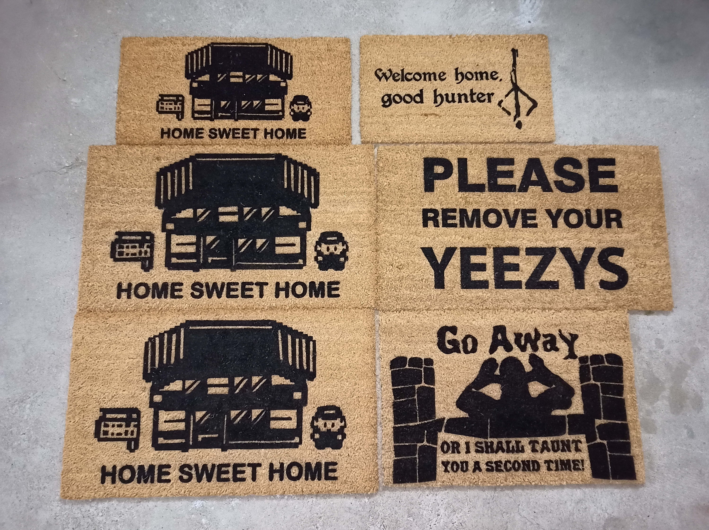 Buffy the Vampire Inspired Door Mat Welcome to the Hellmouth - Etsy