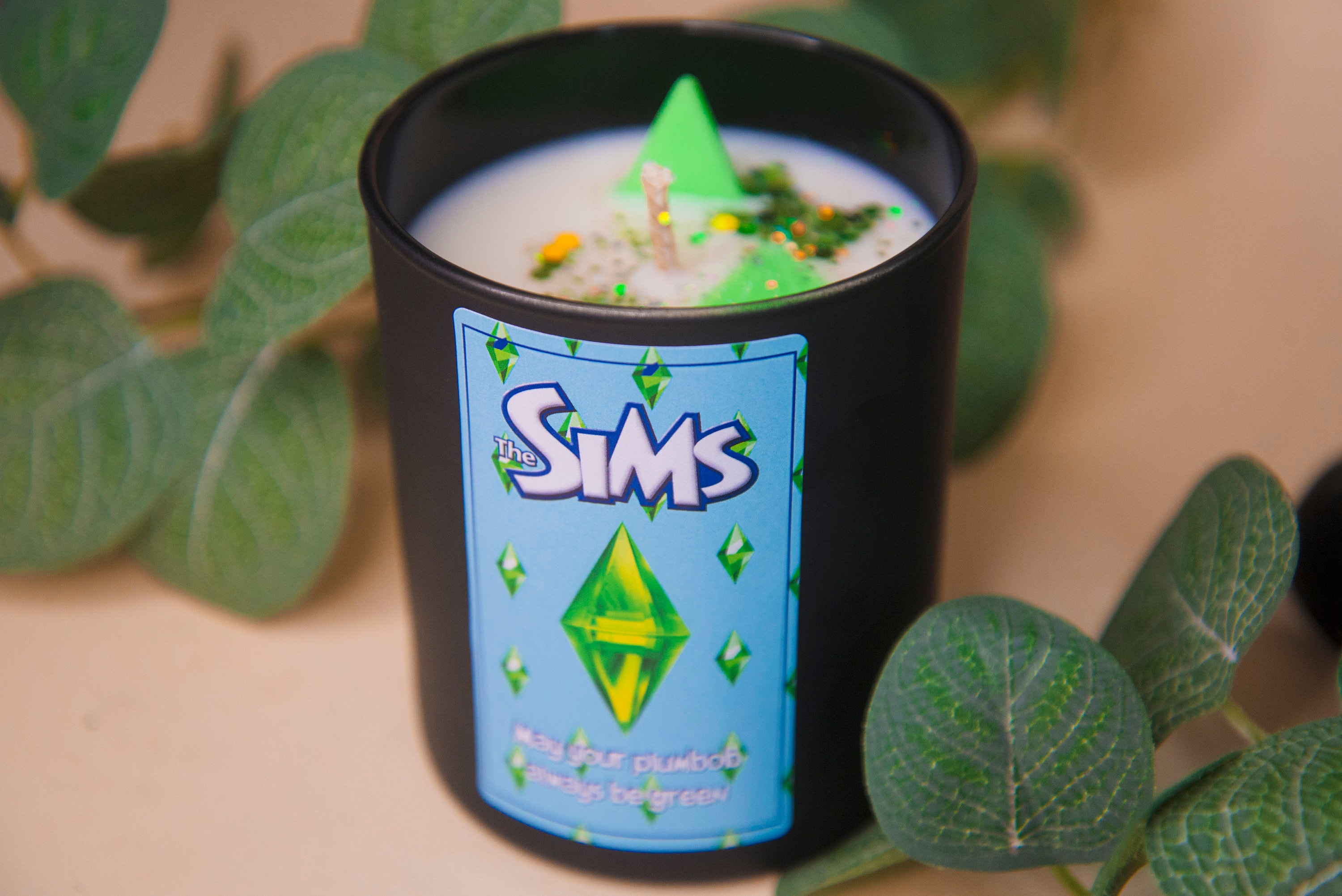 The Sims Candle Nostalgia Candle 90s Sims Gifts Maxis Plumbella Sims1 ...