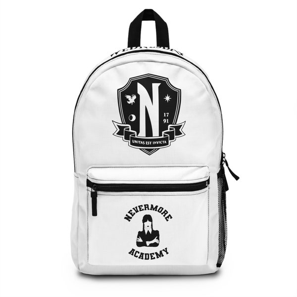 Wednesday Addams Nevermore Backpack - Etsy