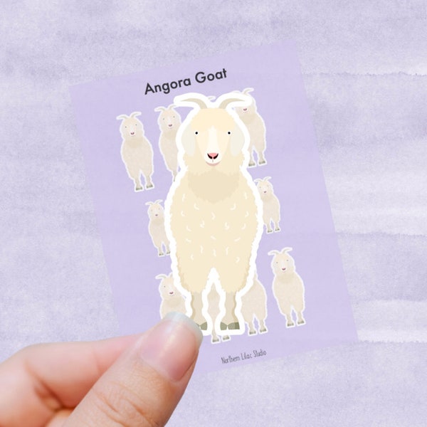Angora Goat - Etsy