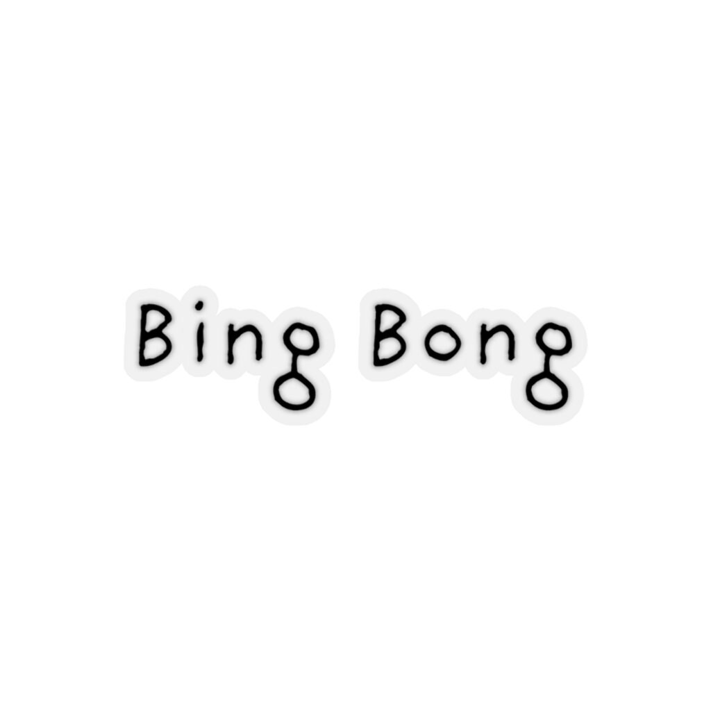 Bing Bong Sticker - Etsy