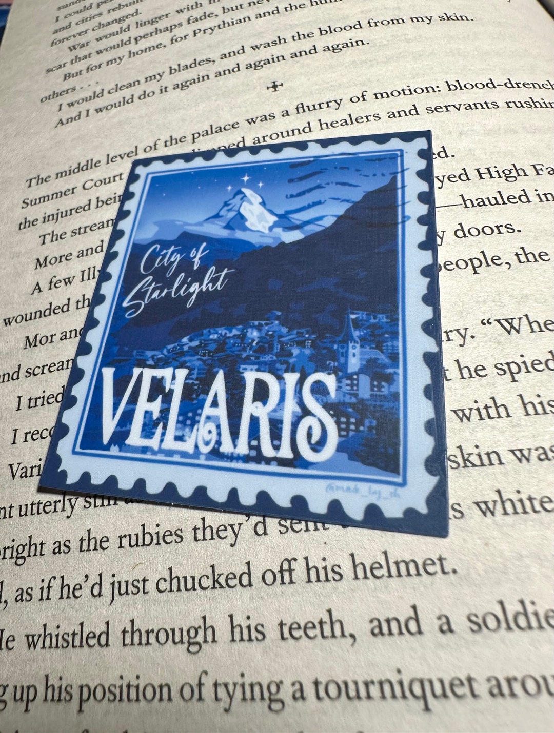 Velaris Stamp ACOTAR Sticker - Etsy