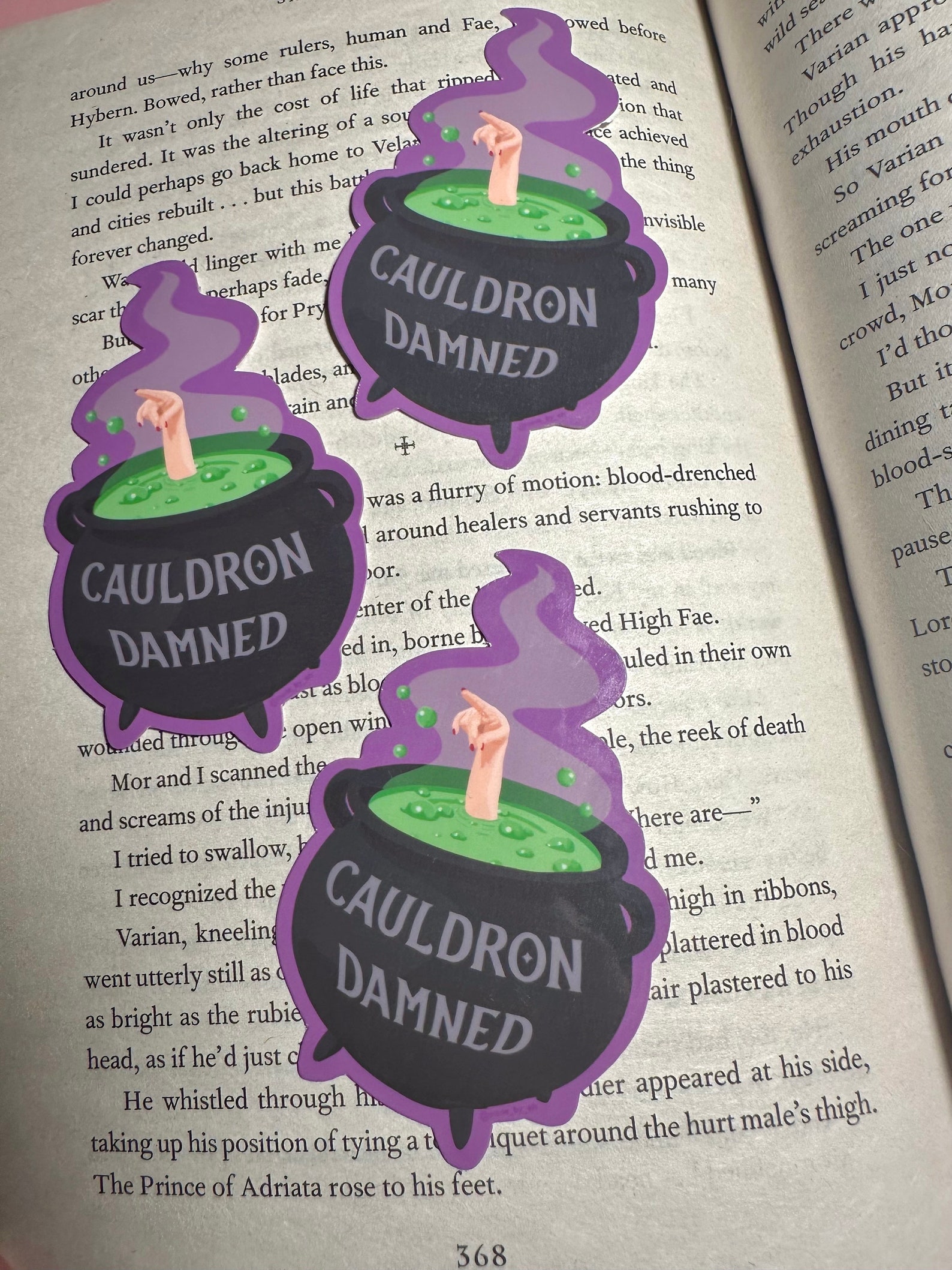 Nesta Cauldron ACOTAR Sticker - Etsy