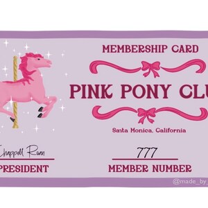 Pink Pony Club Chappell Roan Inspired Sparkles Holographic Sticker - Etsy