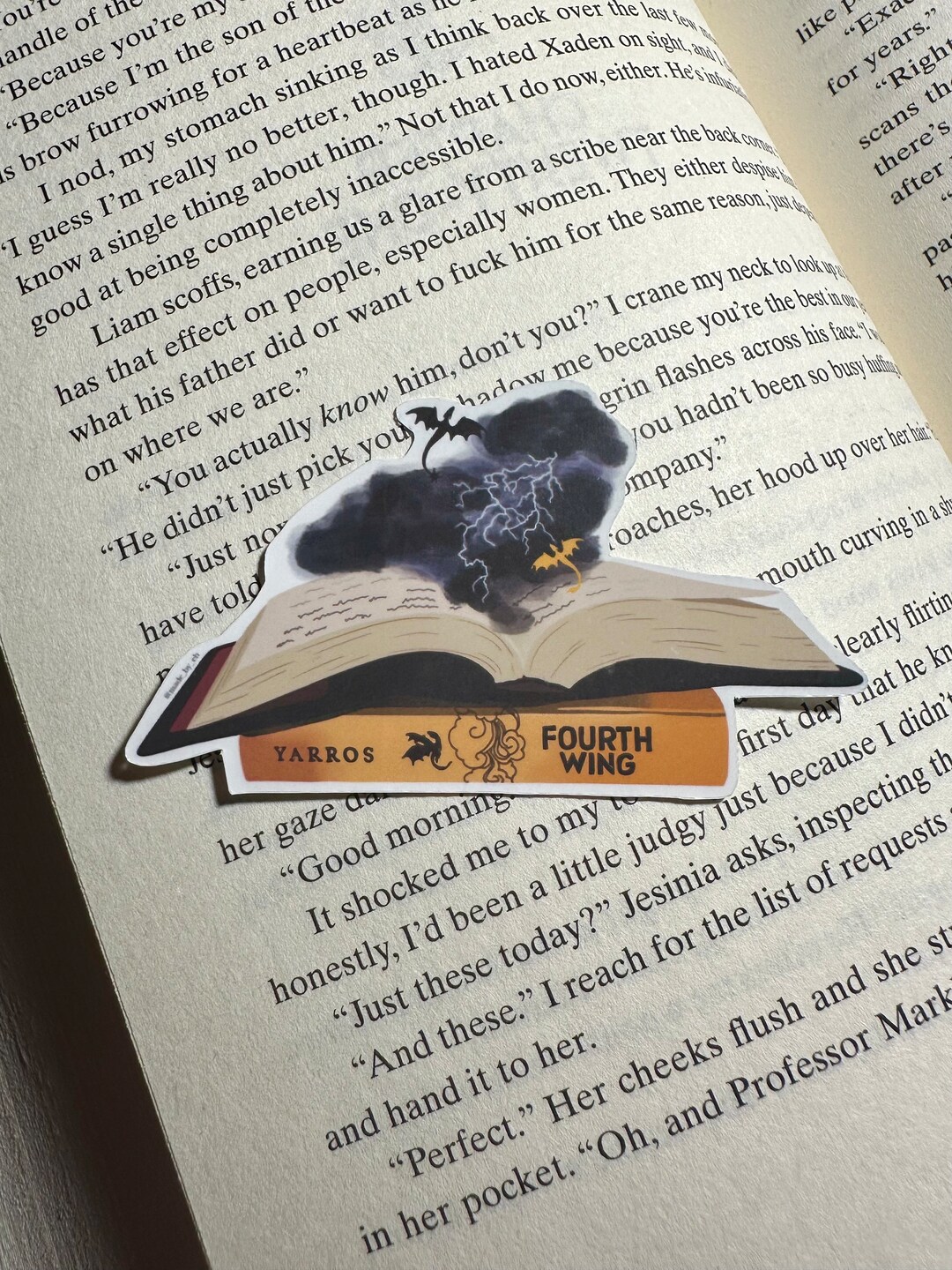 Fourth Wing Book Series Sticker - Etsy