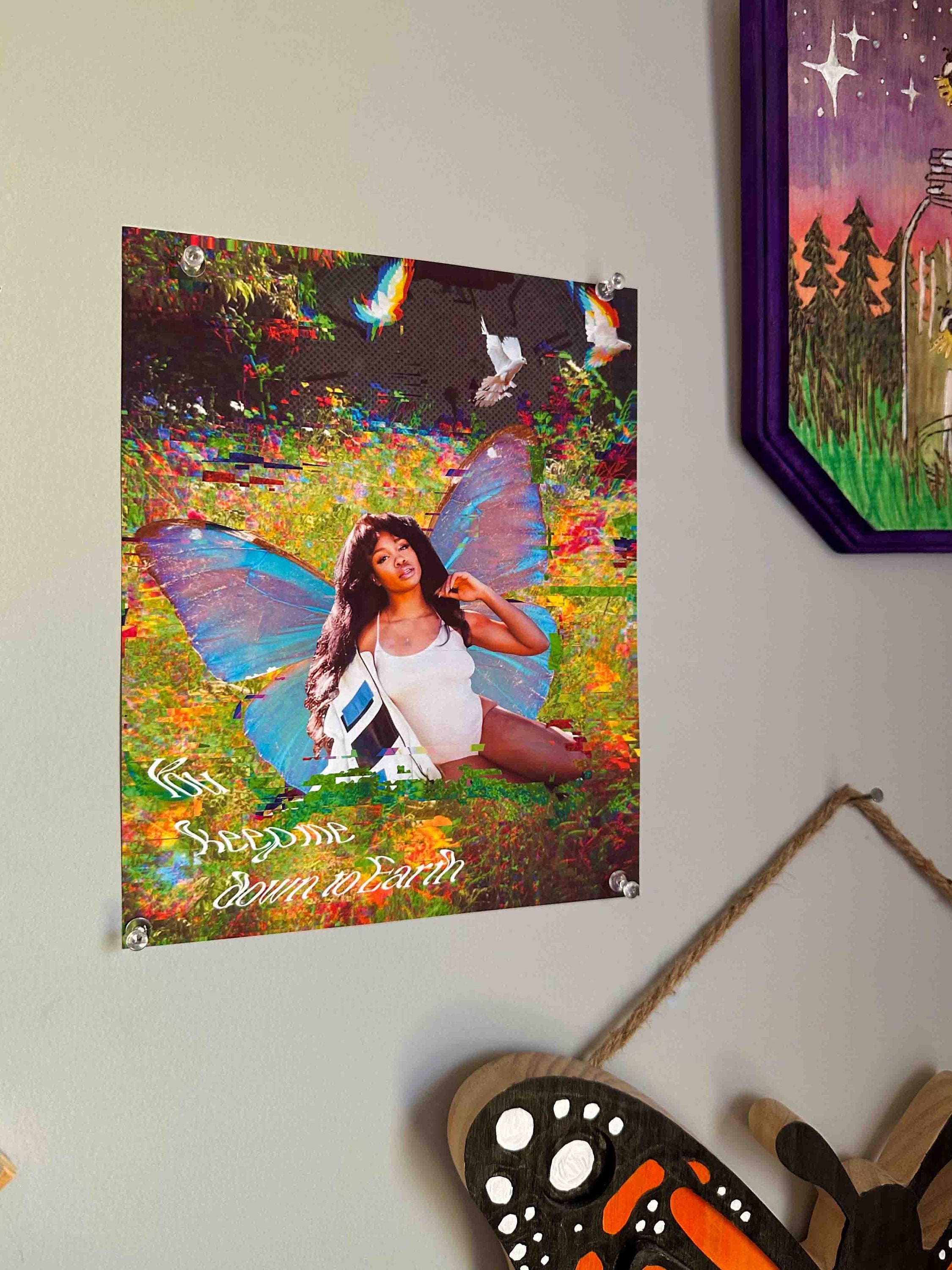 SZA Ctrl Inspired Digital Collage Art Print - Etsy