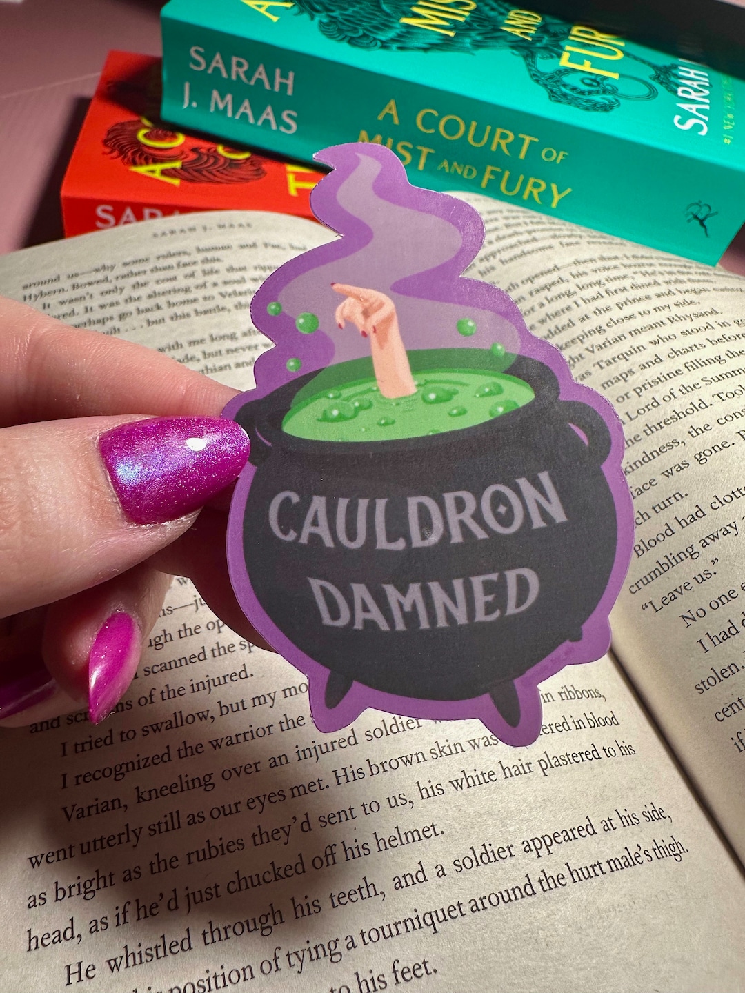 Nesta Cauldron ACOTAR Sticker - Etsy