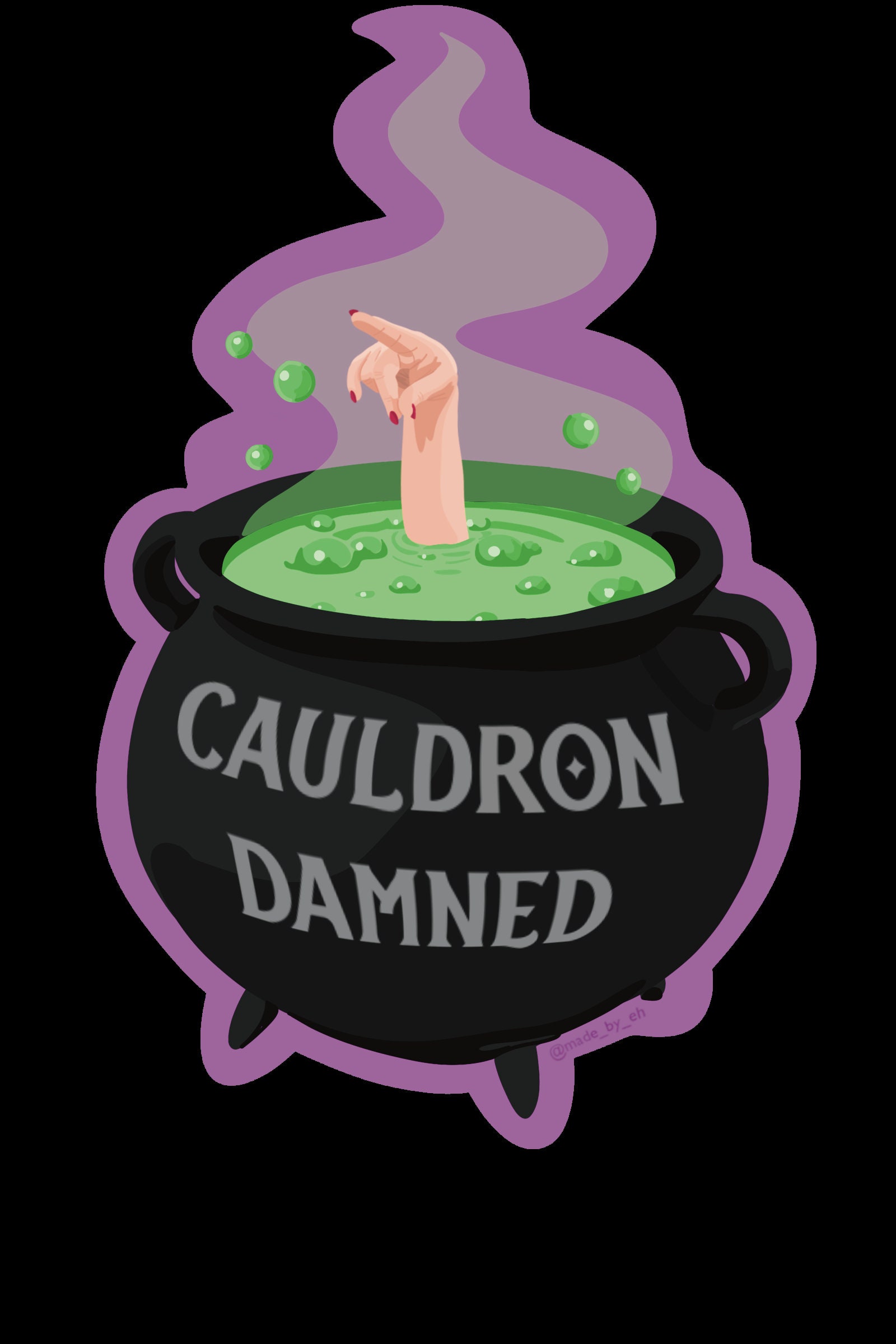 Nesta Cauldron ACOTAR Sticker - Etsy