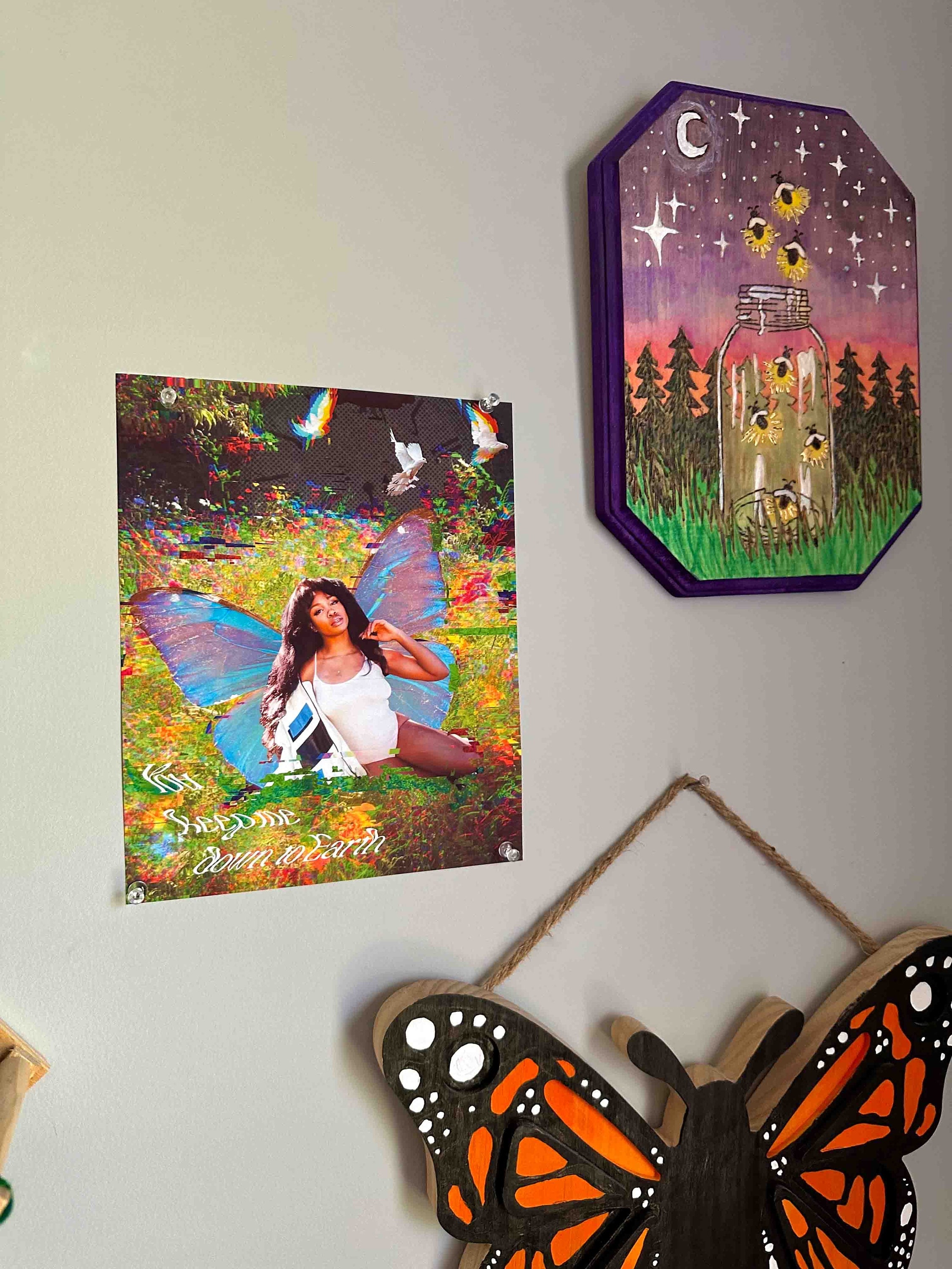 SZA Ctrl Inspired Digital Collage Art Print - Etsy