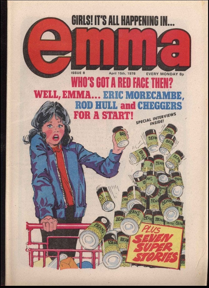 Emma Comics Vintage Uk Girl Comics 81 Issues Digital Download CBR ...