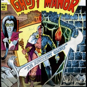 Ghost Manor Comics - 255 Issues Digital Download of Classic Horror ...