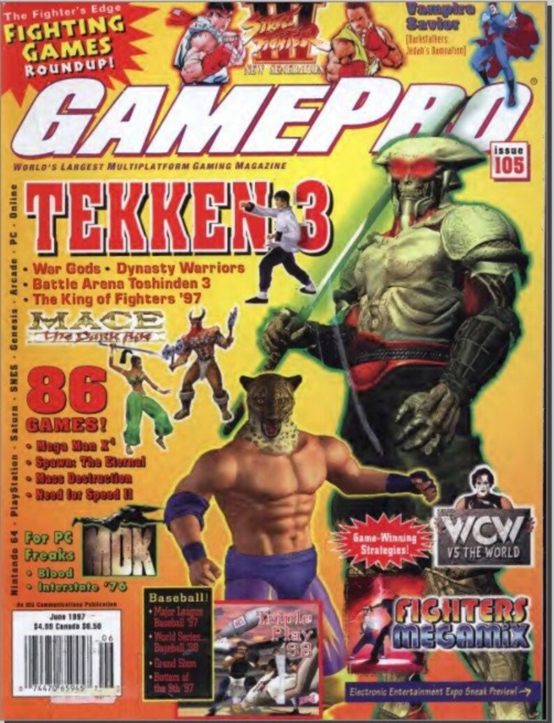 Gamepro Magazine 124 Issues - Vintage Gaming Publication Collection ...