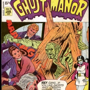 Ghost Manor Comics - 255 Issues Digital Download of Classic Horror ...