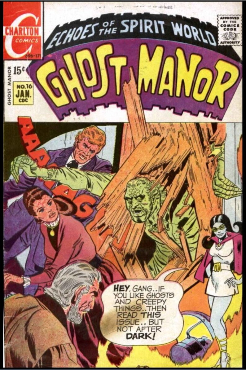 Ghost Manor Comics 255 Issues Digital Download of Classic Horror Comics CBR Format - Etsy