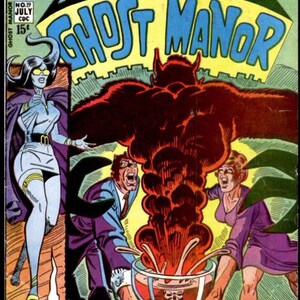 Ghost Manor Comics - 255 Issues Digital Download of Classic Horror Comics- CBR Format - Etsy