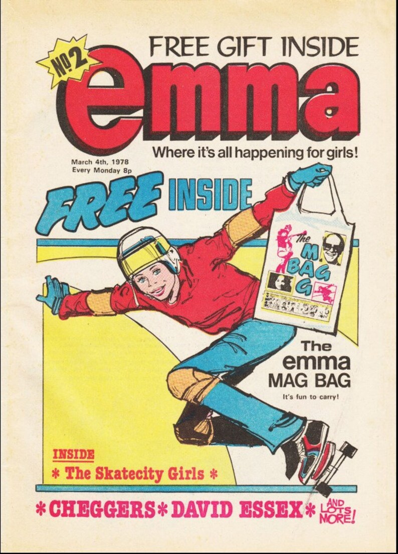 Emma Comics Vintage Uk Girl Comics 81 Issues Digital Download CBR ...