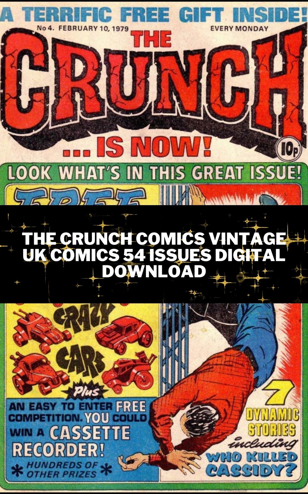 The Crunch Comics Vintage Uk Comics 54 Issues Digital Download-cbr ...
