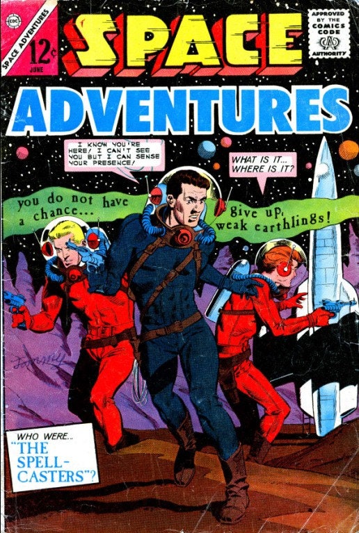 Space Adventures Comics Vintage Us Science Fiction Comics 61 - Etsy Canada