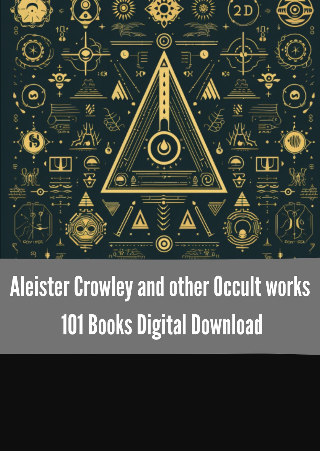 Aleister Crowley Books and Other Occult Works 101 Vintage Books Digital ...
