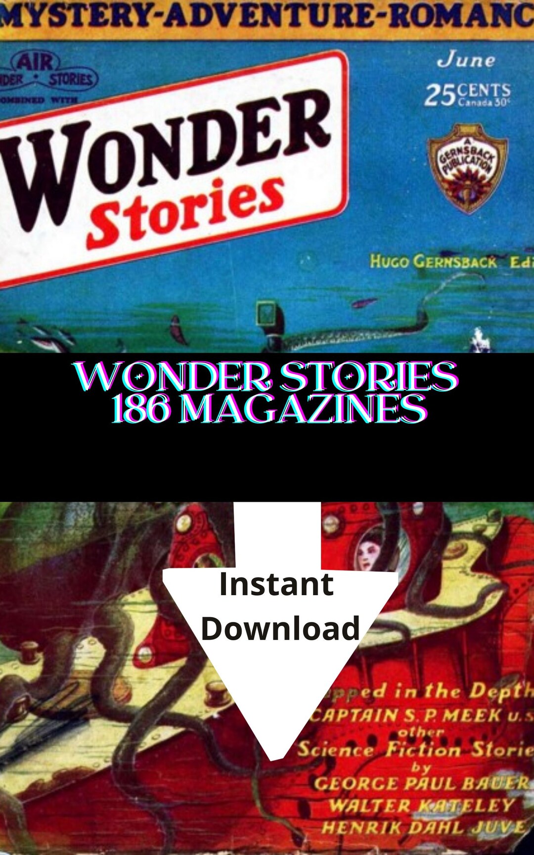 Wonder Stories & Thrilling Wonder Stories Magazine 186 Issues - Digital ...