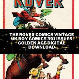The Rover Comics Vintage Uk Boy Comics 391 Issues Golden Age Digital ...