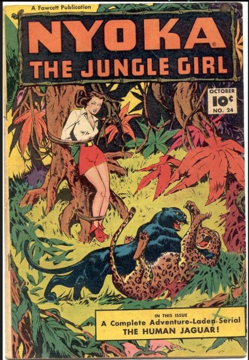 Nyoka the Jungle Girl 86 Issues - Vintage Adventure Comics - Digital Download-cbr Format - Etsy