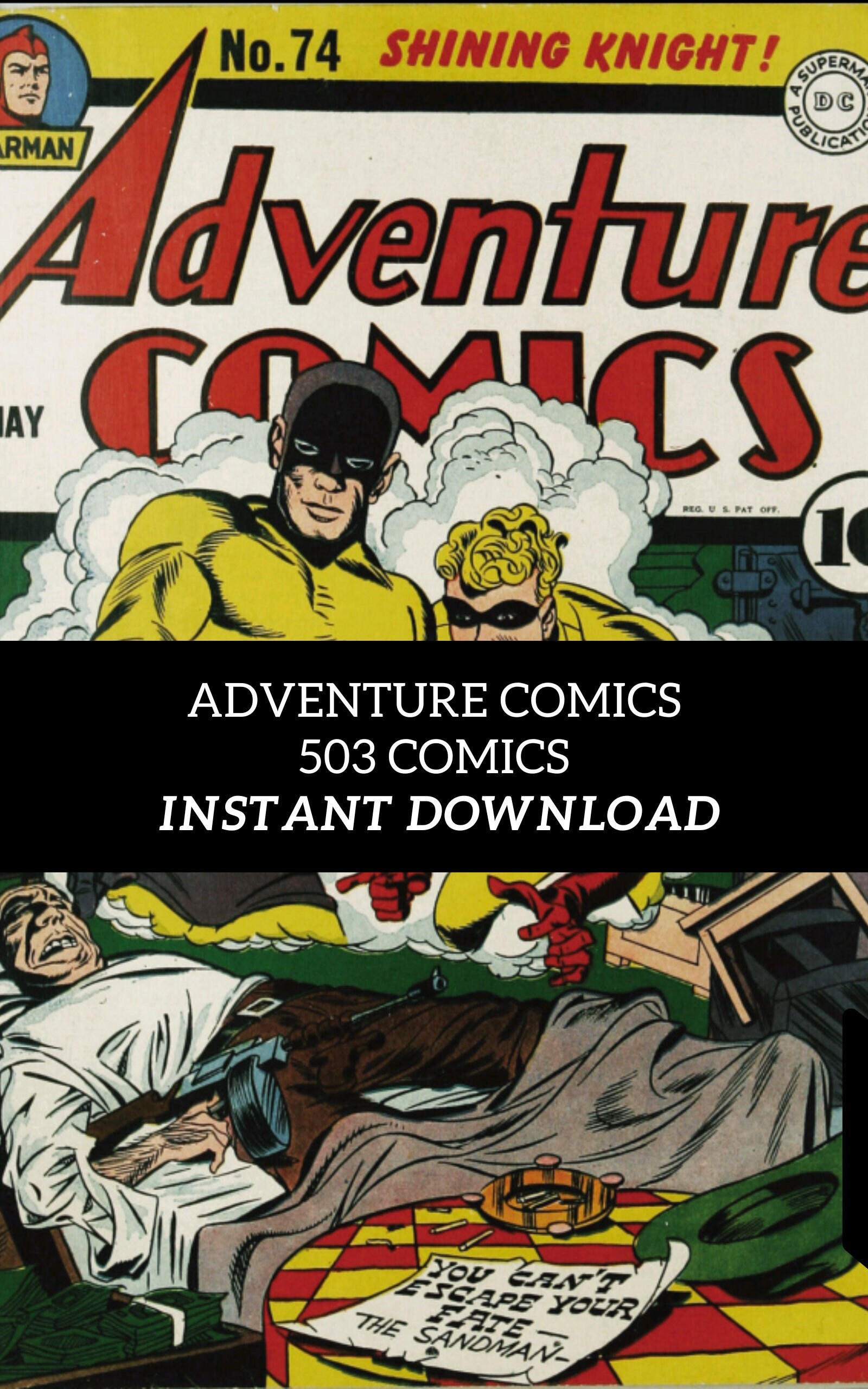 Adventure Comics & New Comics: Vintage Golden Age Collection 503 Issues ...