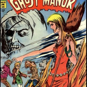 Ghost Manor Comics - 255 Issues Digital Download of Classic Horror ...