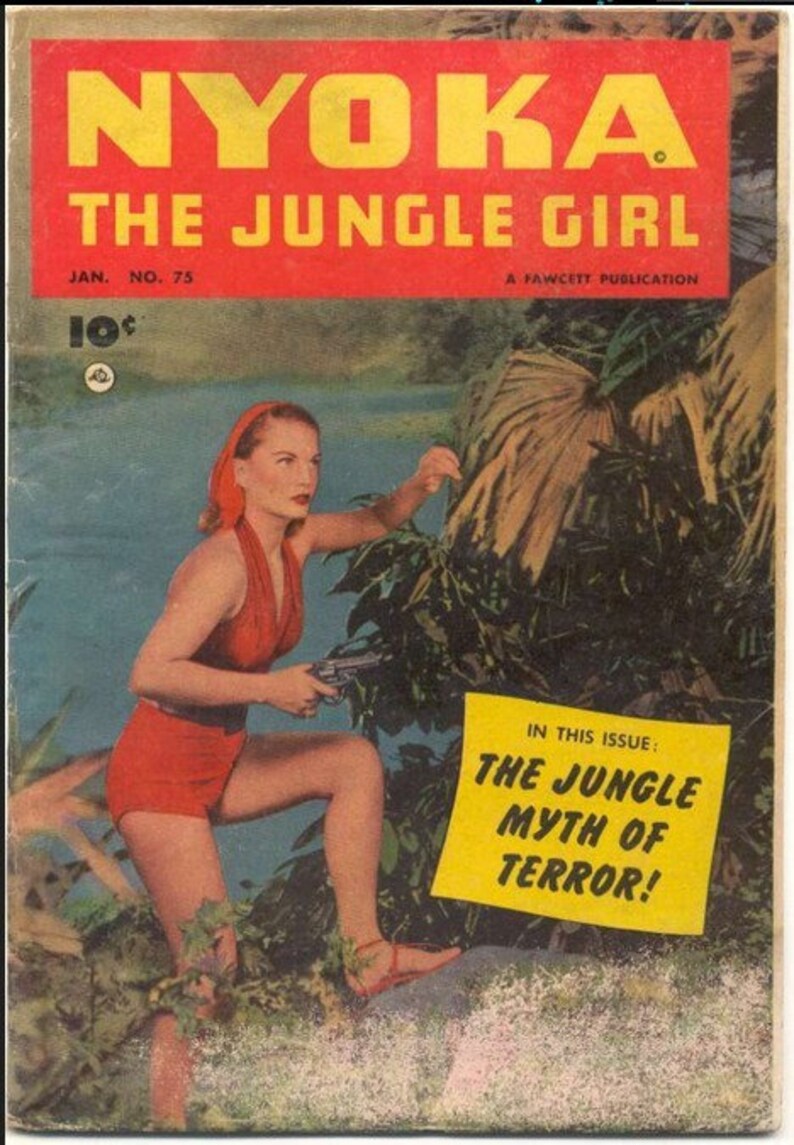 Nyoka the Jungle Girl 86 Issues - Vintage Adventure Comics - Digital Download-cbr Format - Etsy
