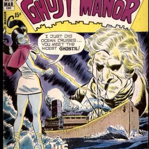 Ghost Manor Comics - 255 Issues Digital Download of Classic Horror ...