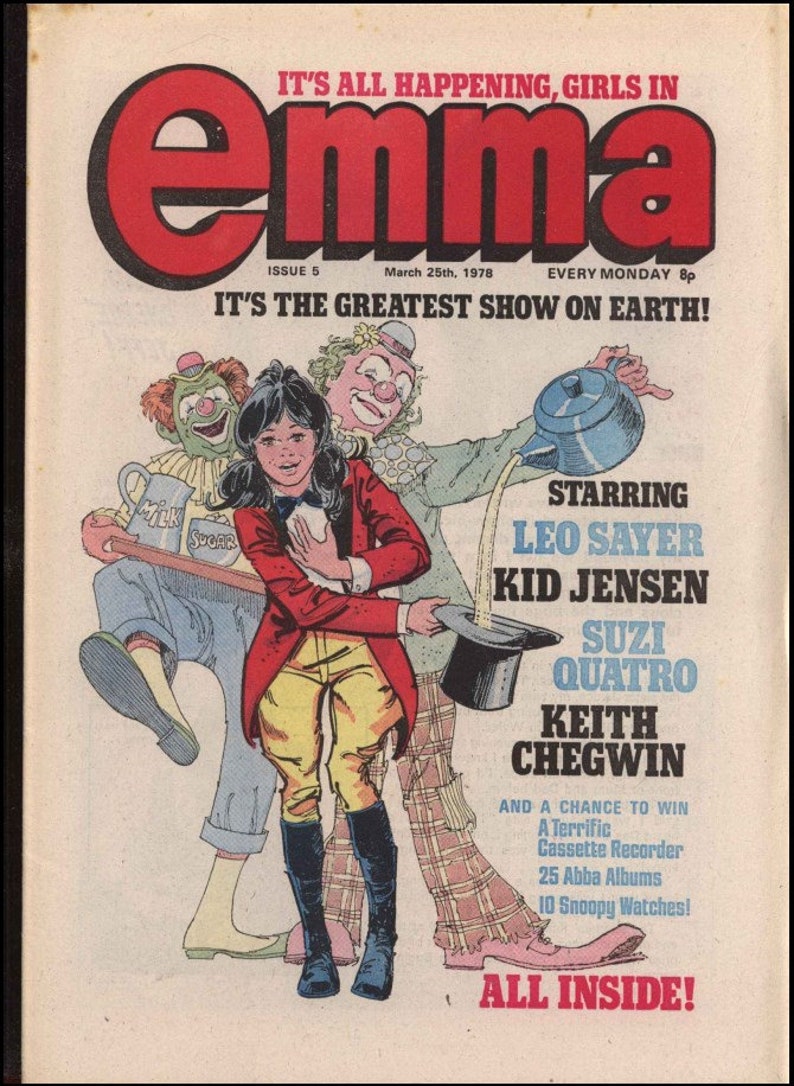 Emma Comics Vintage Uk Girl Comics 81 Issues Digital Download CBR ...