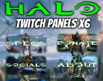 Twitch Panel Halo - Etsy