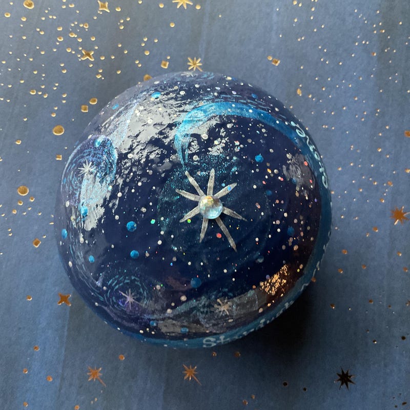 Stars Painted Rock - Etsy
