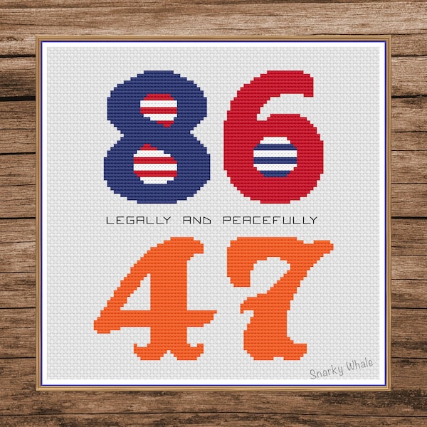 Political Cross Stitch Patterns - Etsy