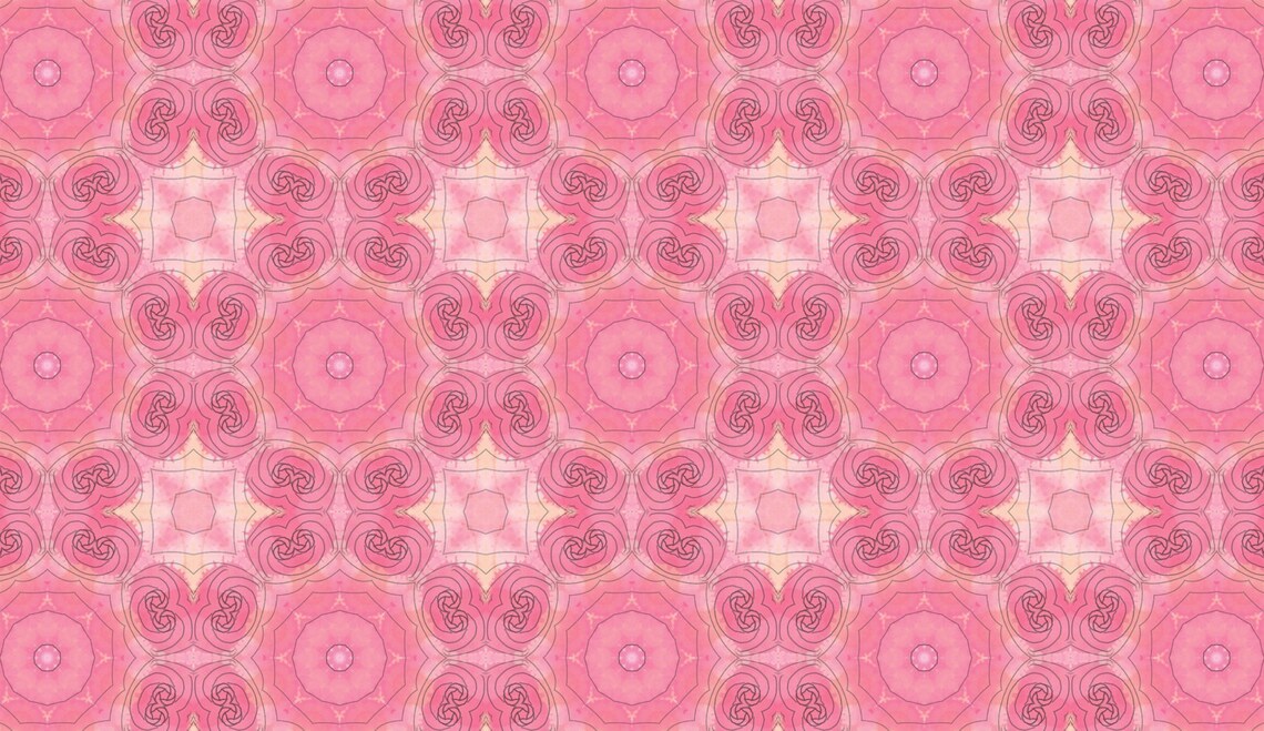 Pink Abstract Print - Etsy