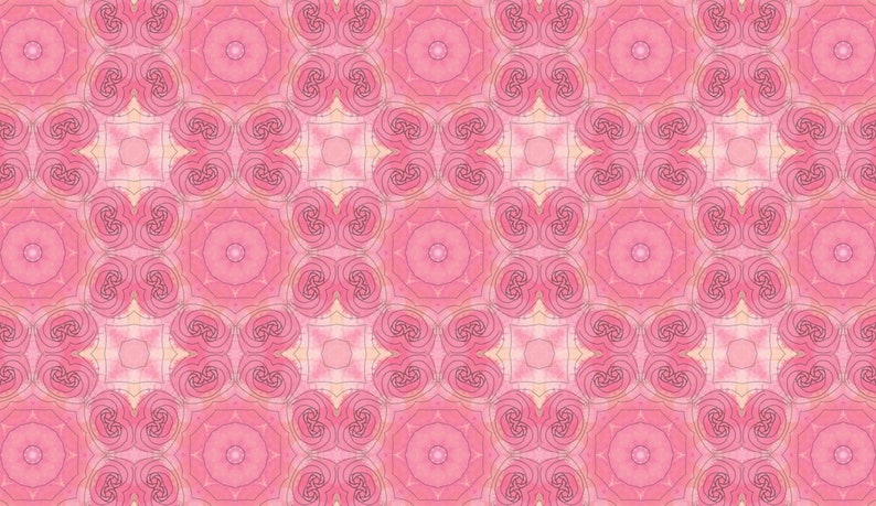 Pink Abstract Print - Etsy