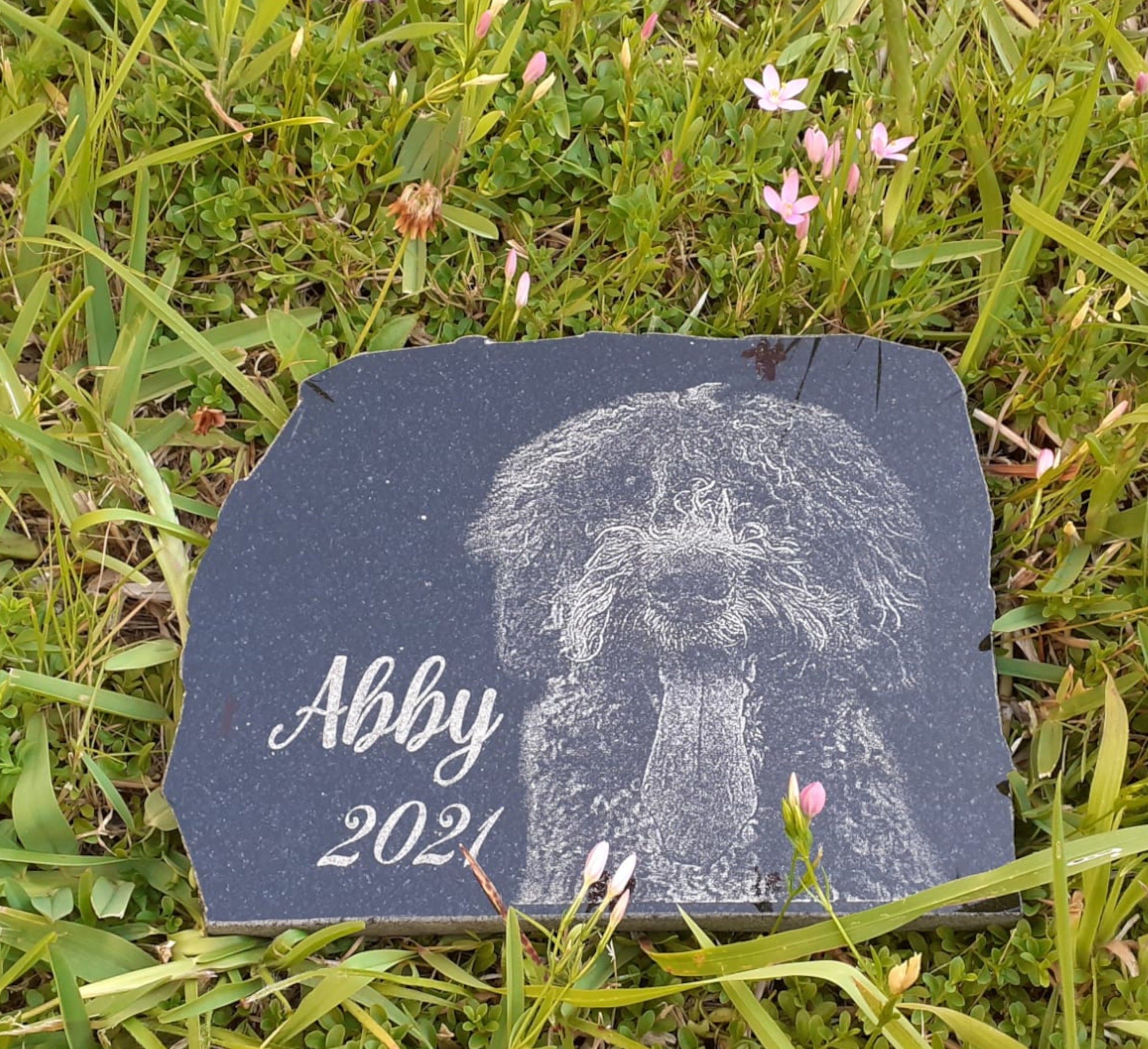 Personalized Photo Stone Granite Tombstone Stone Decoration Granite ...