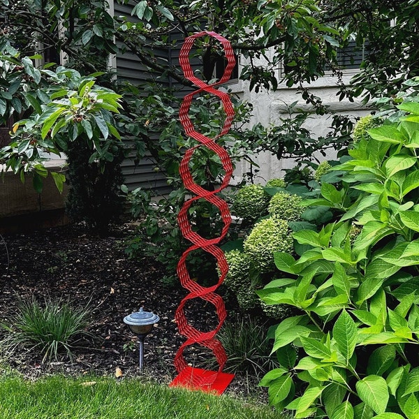 Large Metal Garden Art - Etsy
