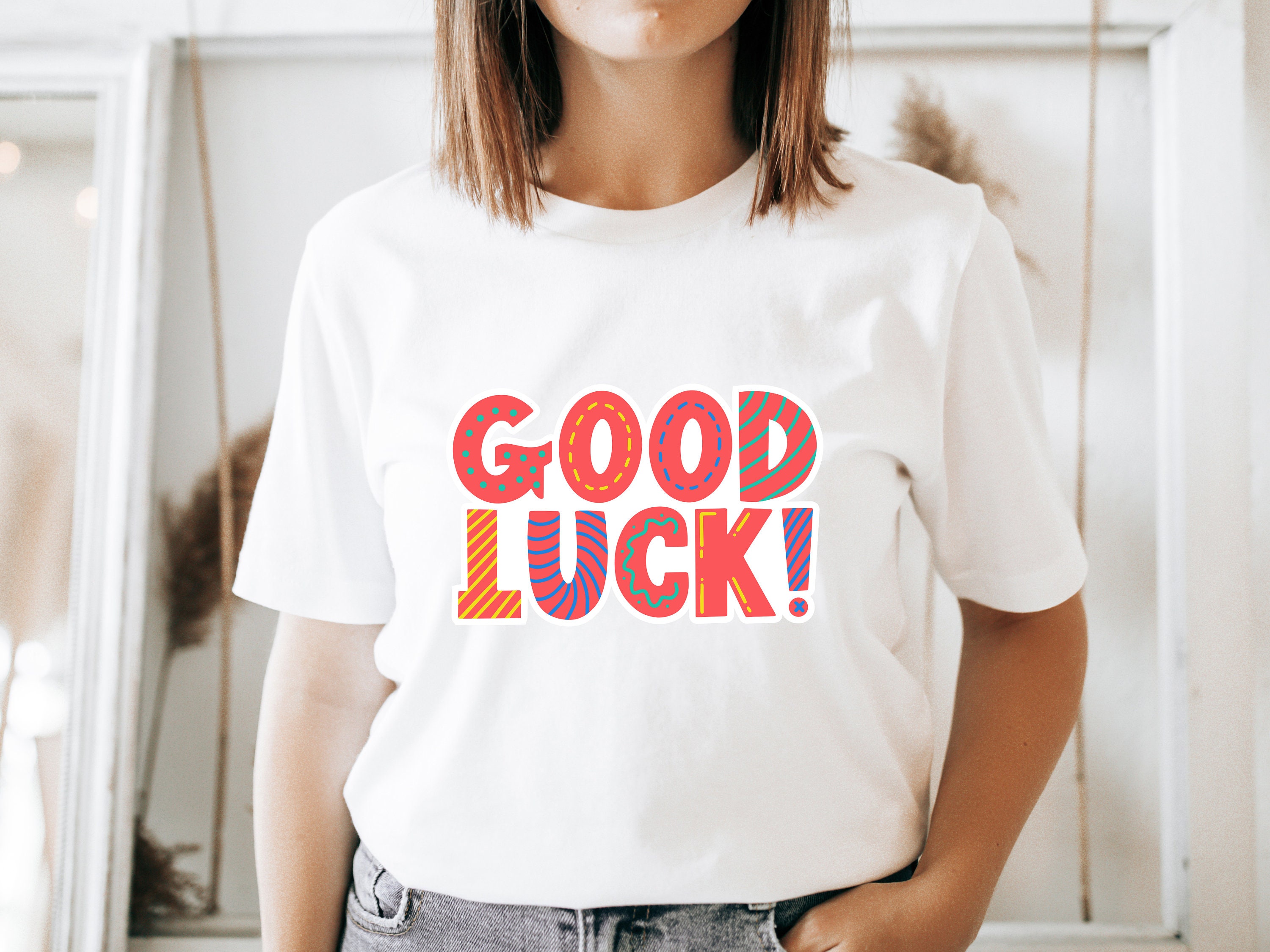 Good Luck Shirt sold by JeanZ | SKU 148554 | Printerval Australia