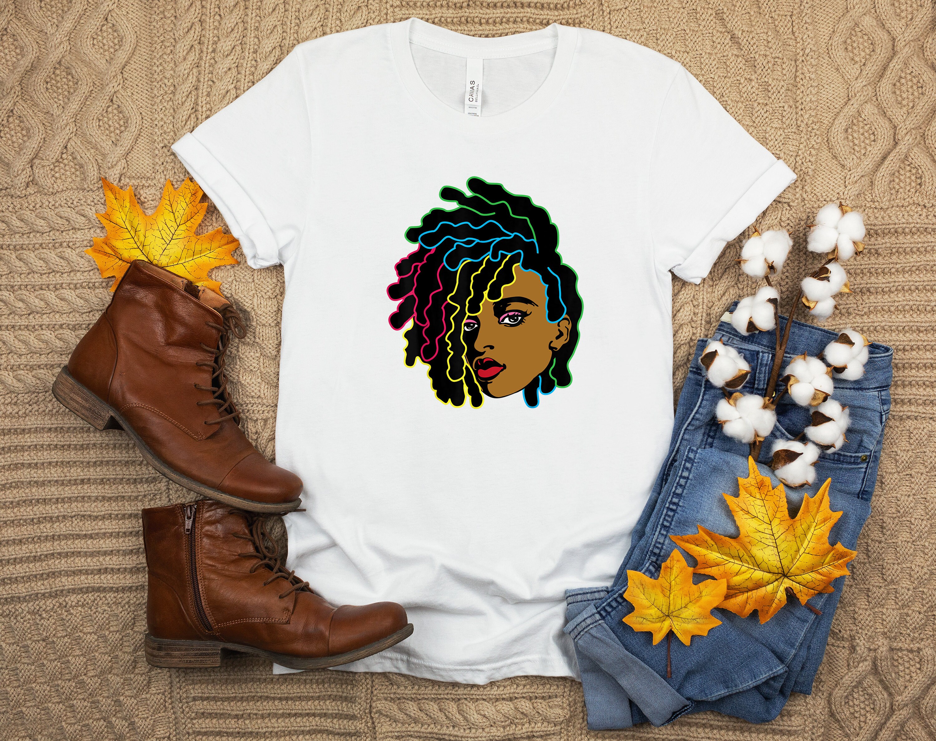Afro Women Shirt, Black Women Shirt, Cute Women Shirt, Gift to Her , I ...