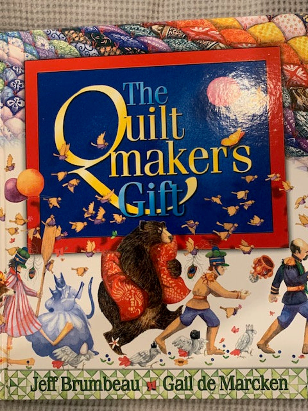 The Quilt Maker's Gift, Jeff Brumbeau, Gail De Marcken, Quilt Puzzle - Etsy