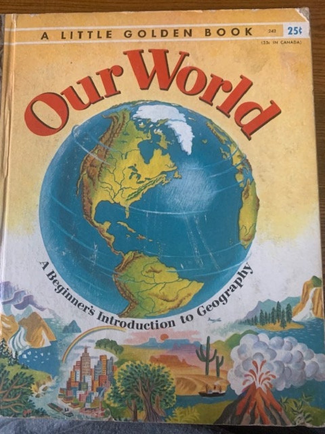1951 Our World: A Beginner's Introduction to Geography, a Little Golden ...