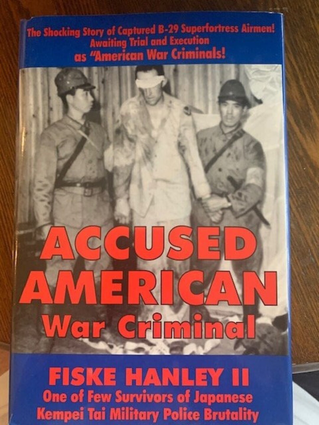 Signed "accused American War Criminal" Book, WWII, Fiske Hanley II - Etsy