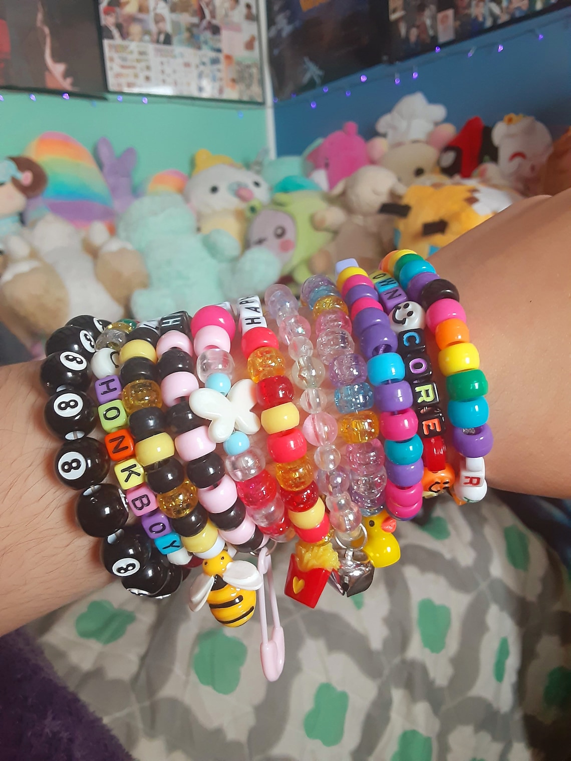 Customizable Kandi Bracelet Mystery Box [kidcore, Y2k, Scene, Rave] - Etsy
