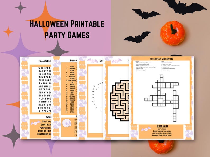 Halloween Party Games|halloween Activities|halloween Classroom ...